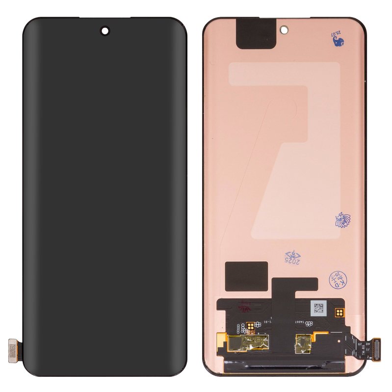 LCD compatible with Oppo Reno12 (CPH2625), (black, without frame ...